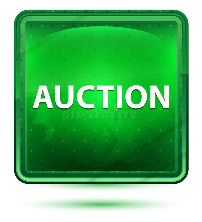 Auction, Green Speech Bubble Stock Vector - Illustration of marketing ...