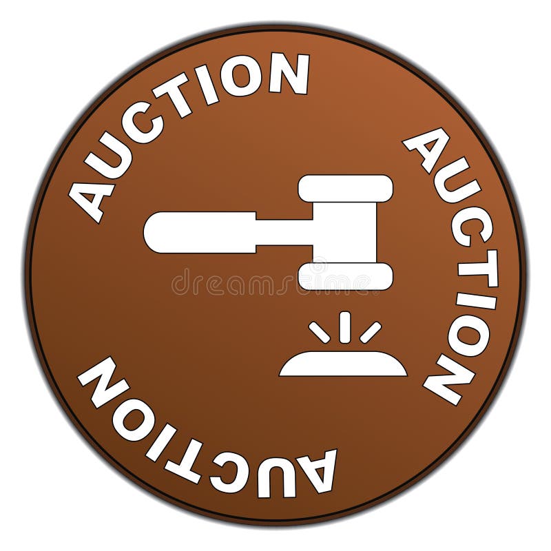 Online auction stock illustration. Illustration of legal - 74722279