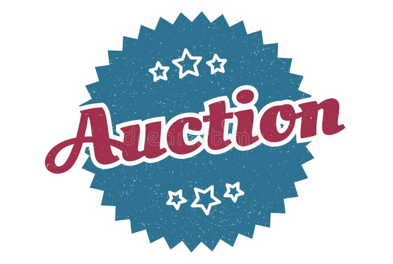 Auction Sign Stock Illustrations – 10,612 Auction Sign Stock ...