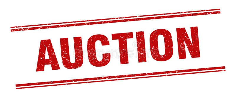 Auction Stamp. Auction Square Grunge Sign Stock Vector - Illustration ...