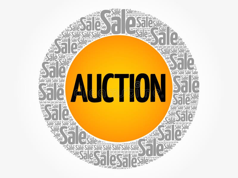 AUCTION Stamp Vector Words Cloud Stock Illustration - Illustration of ...