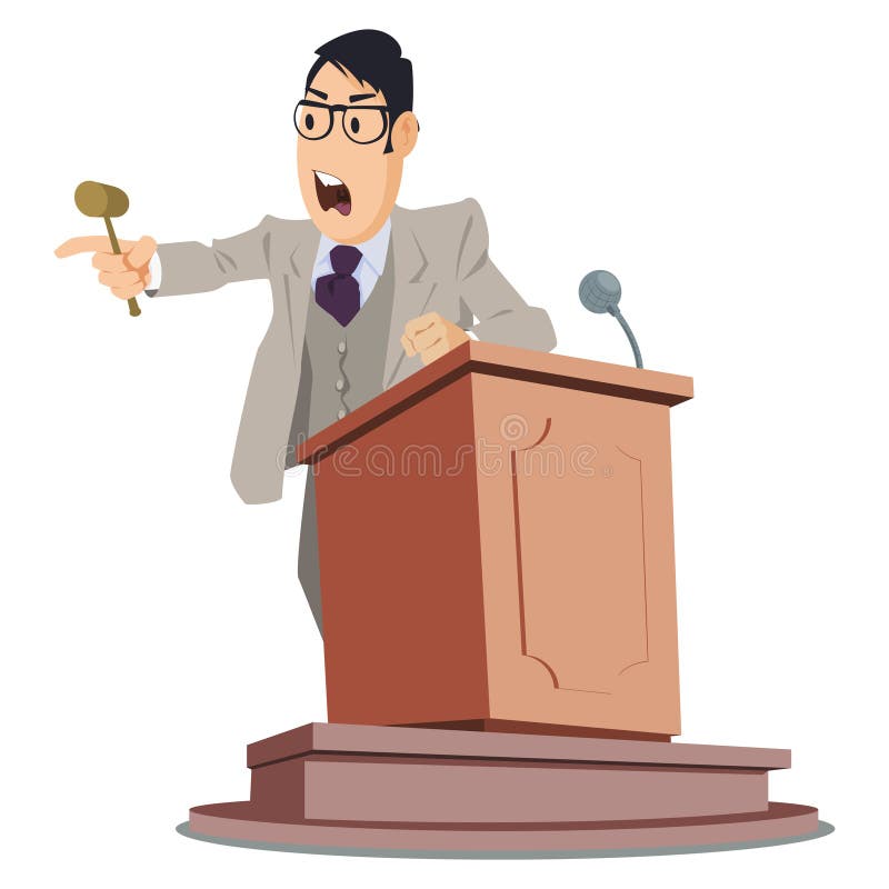 Auction Podium Stock Illustrations – 147 Auction Podium Stock ...