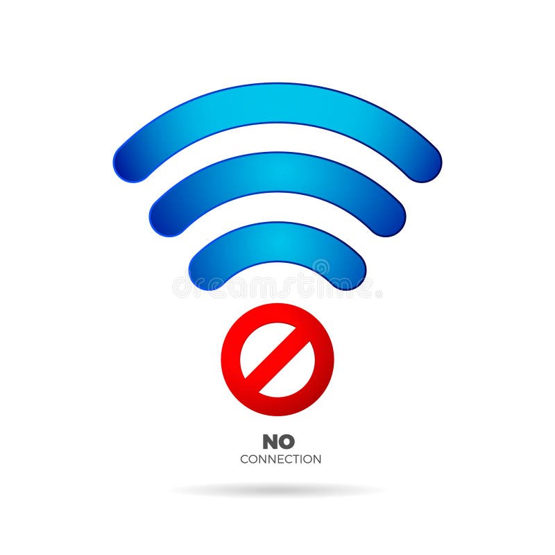 Icône Sans Fil De Connexion De Symbole De Wifi 3d Illustration de ...