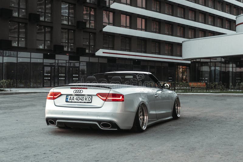 Audi A5 Cabriolet editorial stock photo. Image of audis5 - 279214538