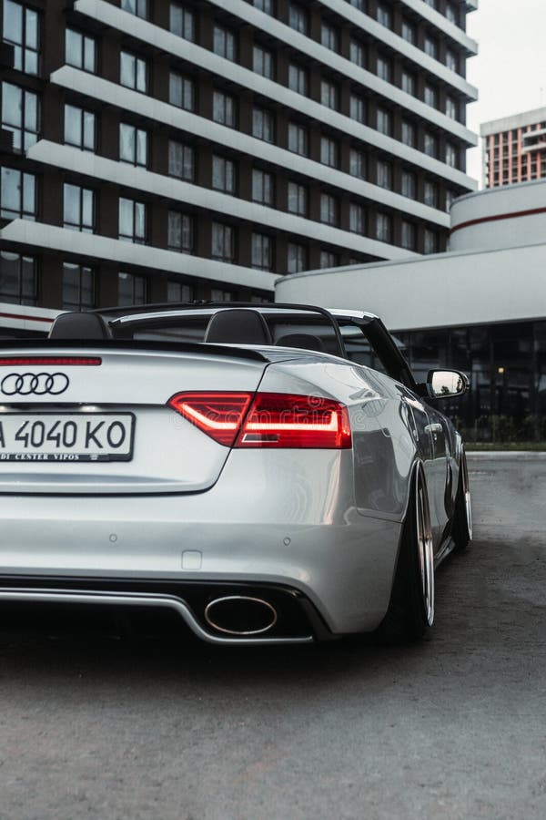 Audi A5 Cabriolet editorial photo. Image of expensive - 279214546