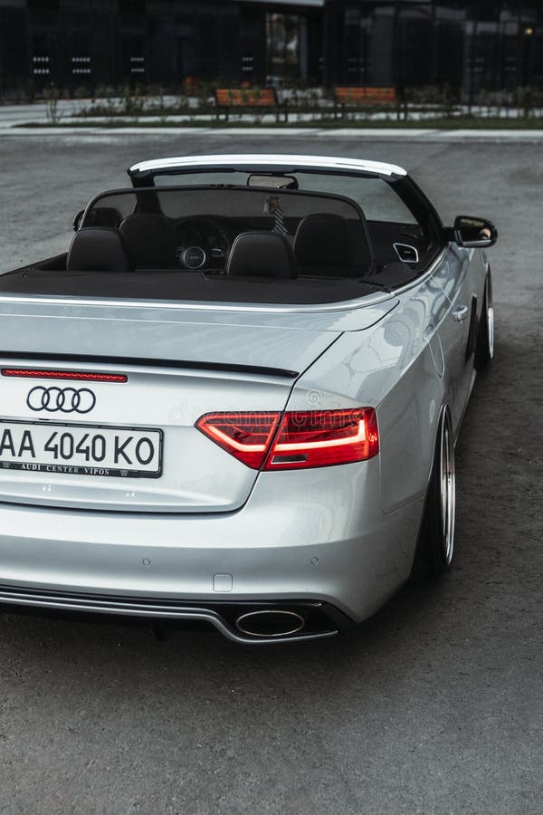 Audi A5 Cabriolet editorial photography. Image of automobile - 279214547