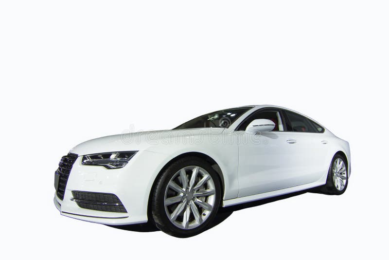 Audi A7 car stock photo. Image of front, consume, view - 92126142