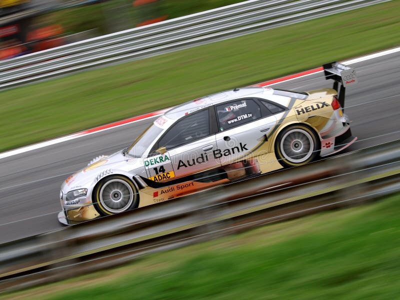 Audi DTM Rennwagen redaktionelles stockfotografie. Bild von gras - 6388962