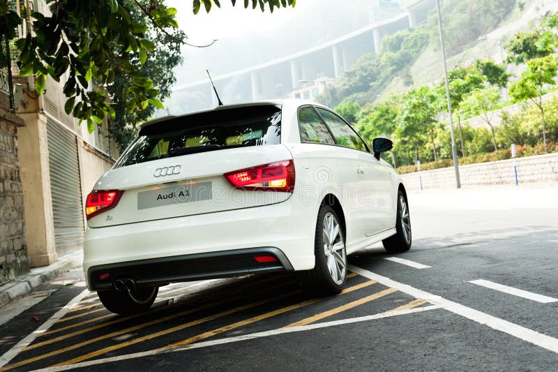 Audi A1 Hatchback editorial photo. Image of family, technology - 39258696