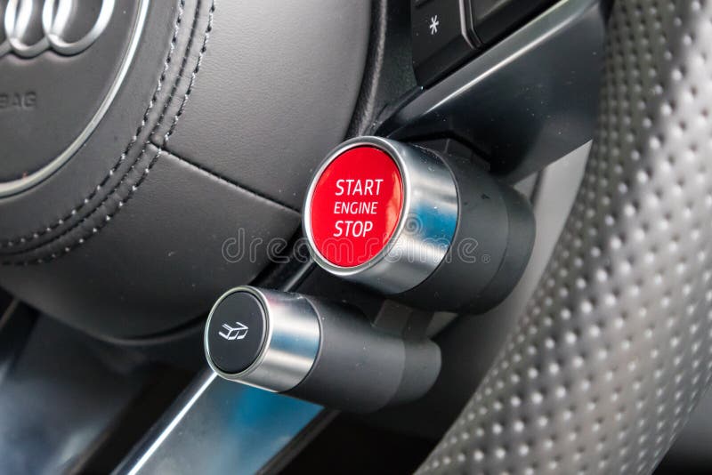 Audi R8 2018 Engine Start editorial stock photo. Image of sedan - 130009218