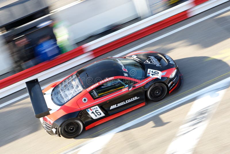 Audi R8 LMS editorial stock photo. Image of ilms, action - 23227628