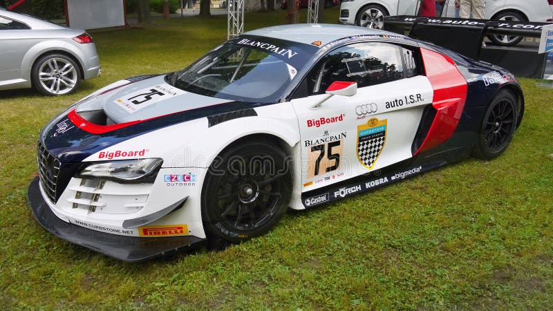 Audi Race Car image stock éditorial. Image du sports - 58791744