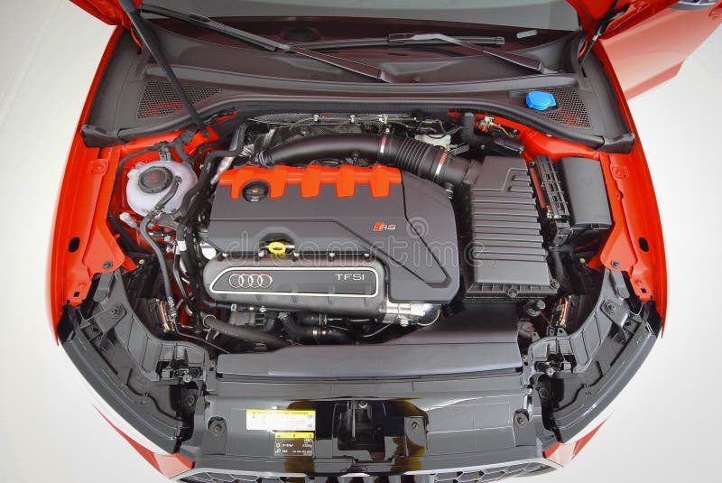 Audi RS 3 Sedan 2019 Quattro Editorial Stock Photo - Image of side ...