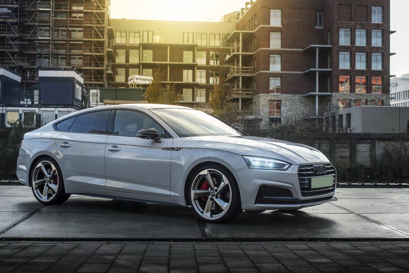 Audi A5 2017 s-line editorial image. Image of audi, color - 106740120