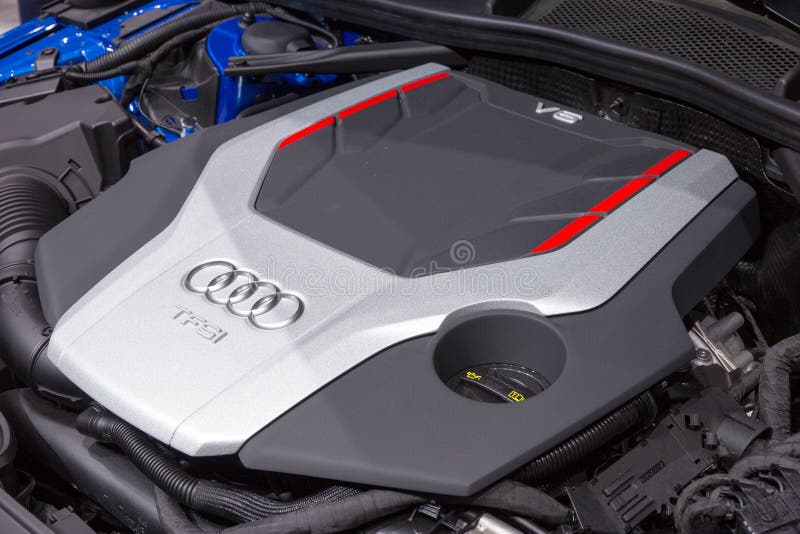 Audi S4 Tfsi V6 Engine Iaa 2015 Stock Photos - Free & Royalty-Free ...