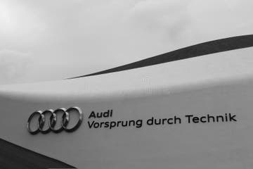 Audi slogan editorial photography. Image of audi, motor - 24853437
