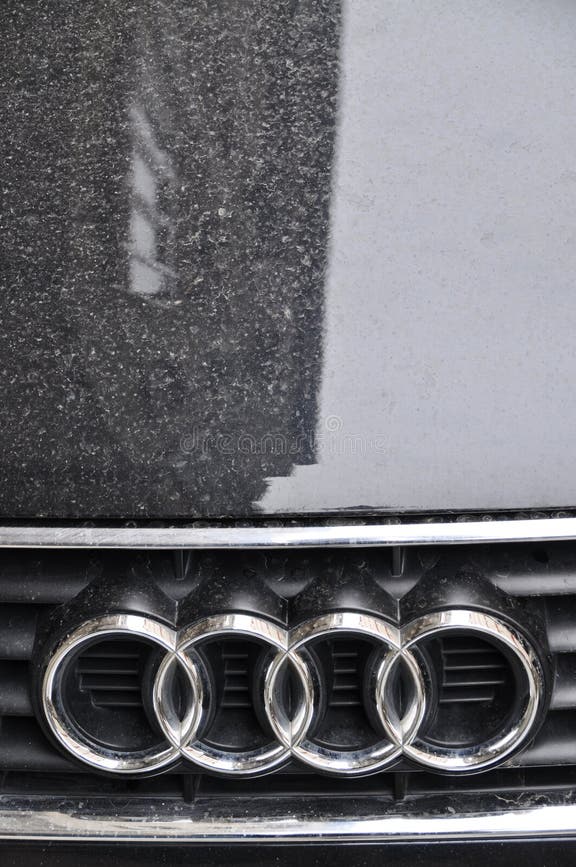 Audi symbol editorial photography. Image of engine, highway - 18959047