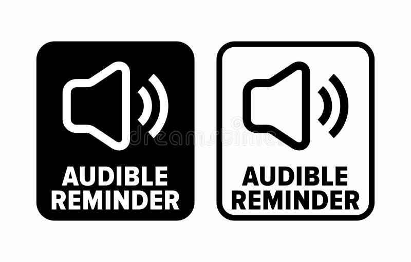 Audible Signal Stock Illustrations – 152 Audible Signal Stock ...