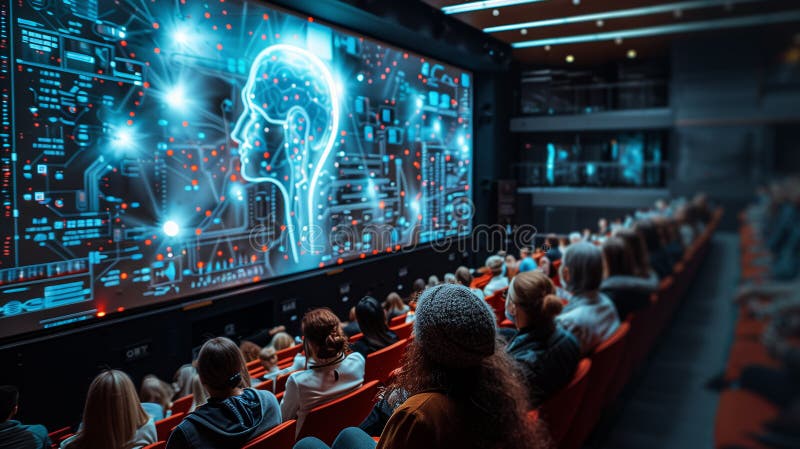 Audience Captivated by a Grand Presentation on Future Medical ...