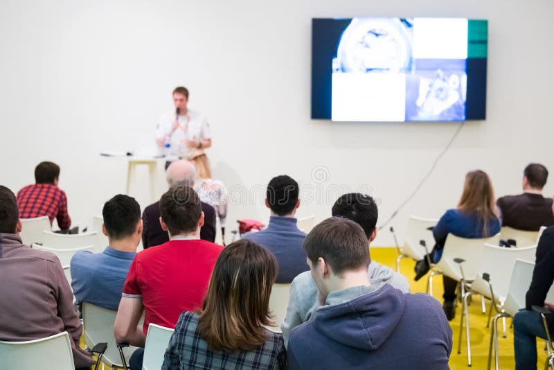 Audience at Conference Hall Editorial Stock Photo - Image of ...