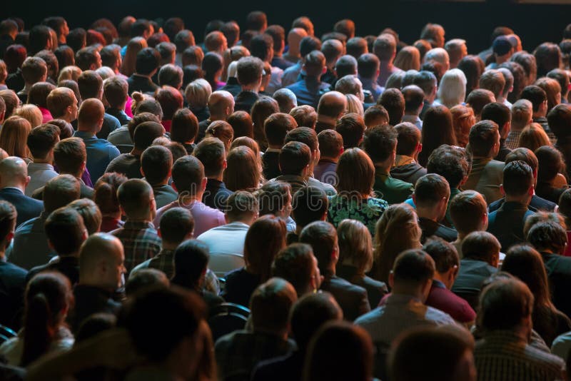 Audience at Conference Hall Editorial Image - Image of business ...
