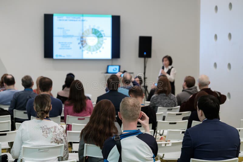 Audience at Conference Hall Editorial Image - Image of convention ...