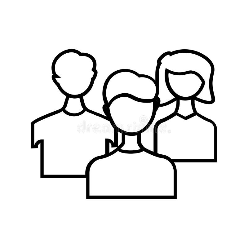 AUDIENCE Editable and Resizeable Vector Icon Stock Vector ...