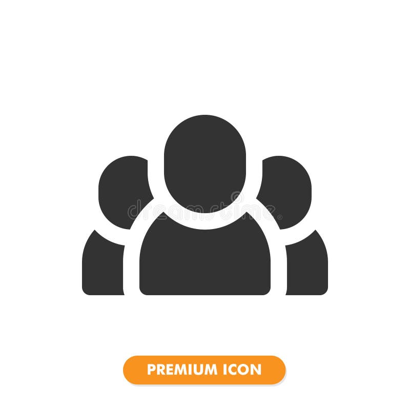 Audience Icon Pack Isolated on White Background. for Your Web Site ...