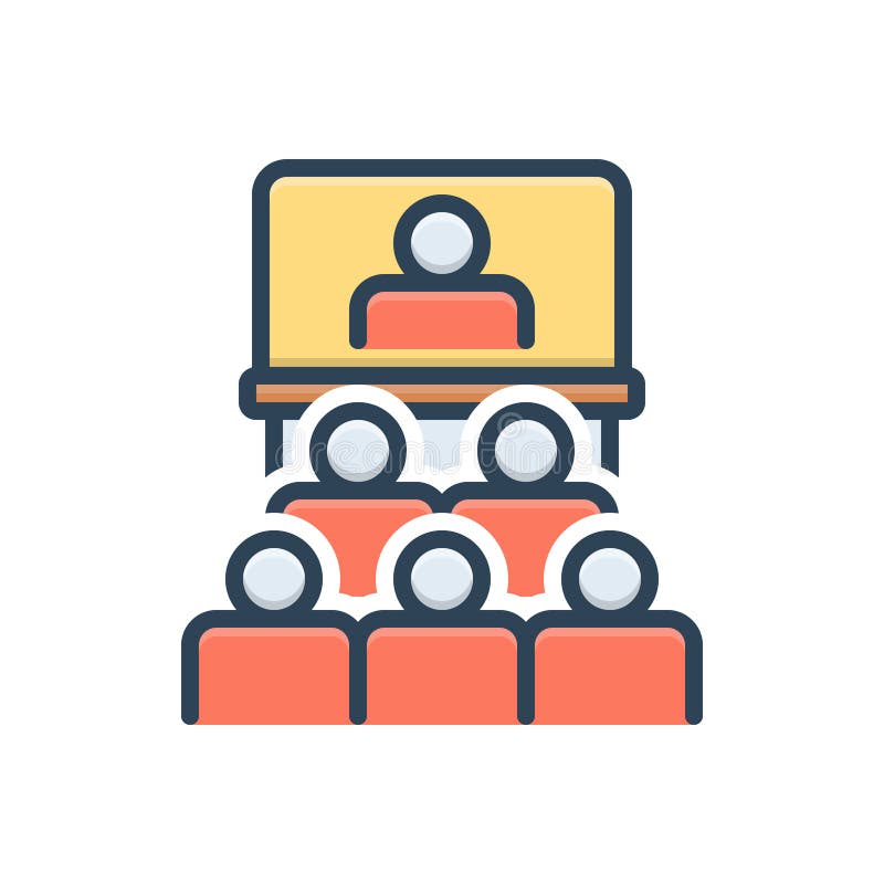 Businessaudiencepresentation Stock Illustrations – 1 ...