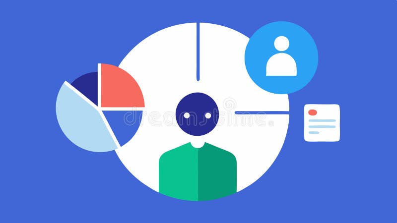 Audience Segmentation a Pie Chartlike Graphic Illustrating Different ...