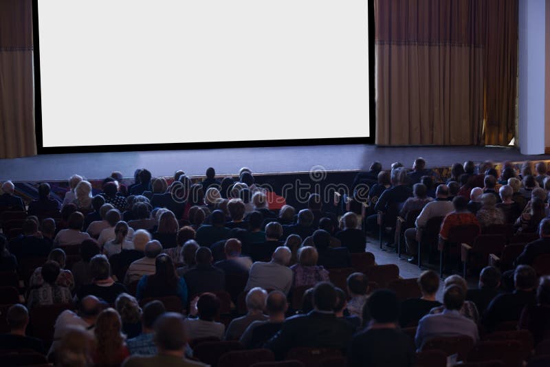 Audience watching cinema editorial photo. Image of entertainment - 39748906