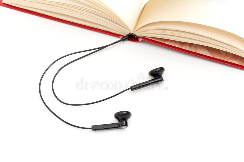The audio-book concept. stock image. Image of learning - 18092379