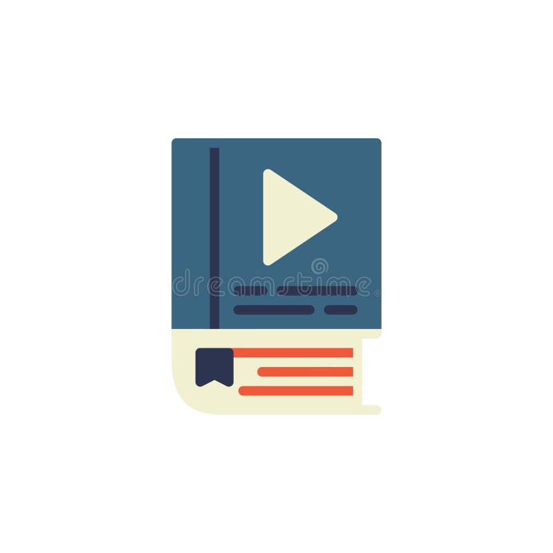 Audio Book Icon. Online Learning Icon. Perfect for Application, Web ...