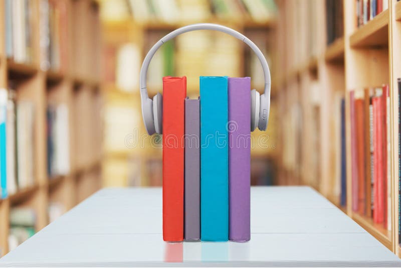 Audio Books stock photo. Image of music, elearning, learning - 60932440