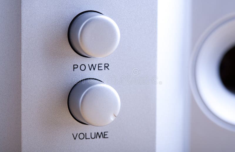 Audio buttons stock image. Image of hitech, computer - 27847503