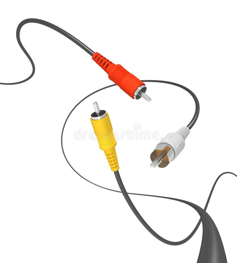 Audio cable stock photo. Image of sound, connect, technology - 16283668