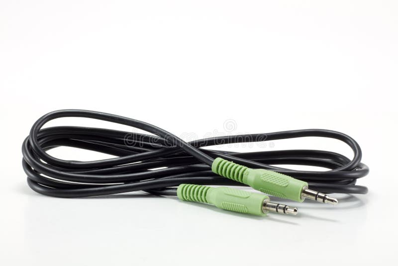 Audio cable stock photo. Image of play, durable, accessory - 17409682