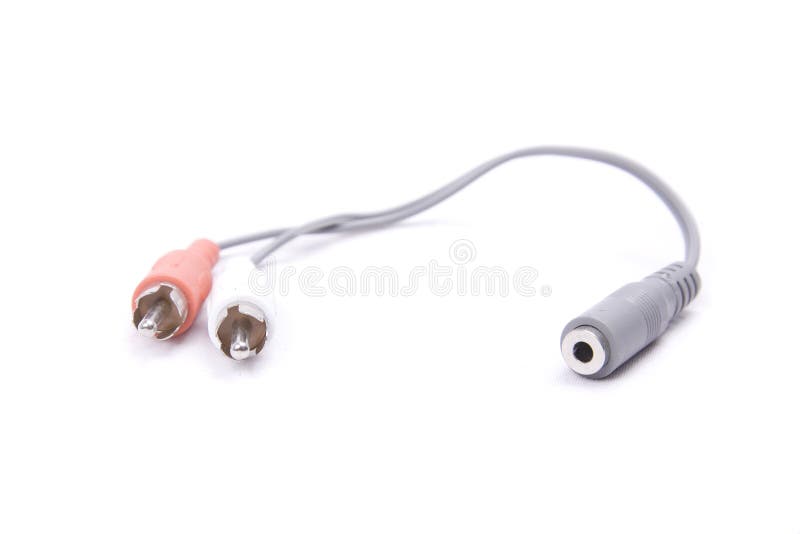 Audio Cable stock photo. Image of connection, plug, line - 2835084