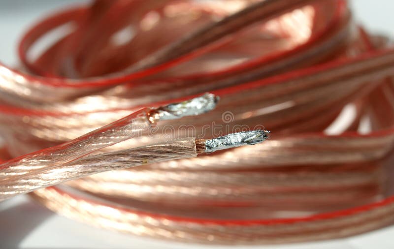 Audio cable stock image. Image of wire, electronics, audio - 9032527