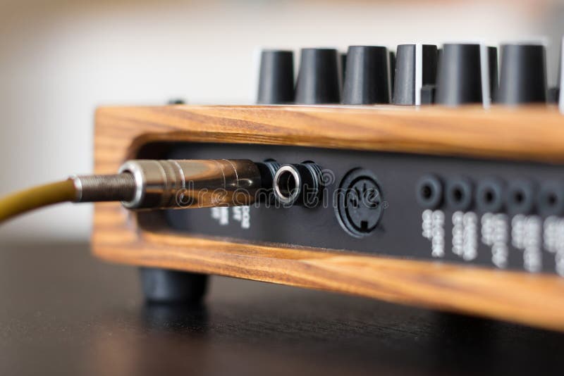 Analog Synthesizer - Modular Synth Stock Photo - Image of mixing ...