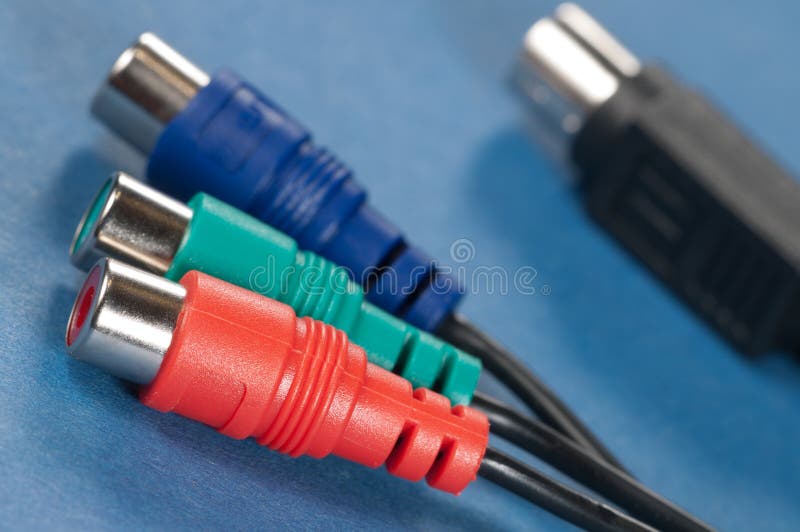 Audio cable stock photo. Image of cable, electronics - 61815634