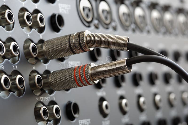 Sound Mixer in a Recording Studio Stock Image - Image of balance, macro ...