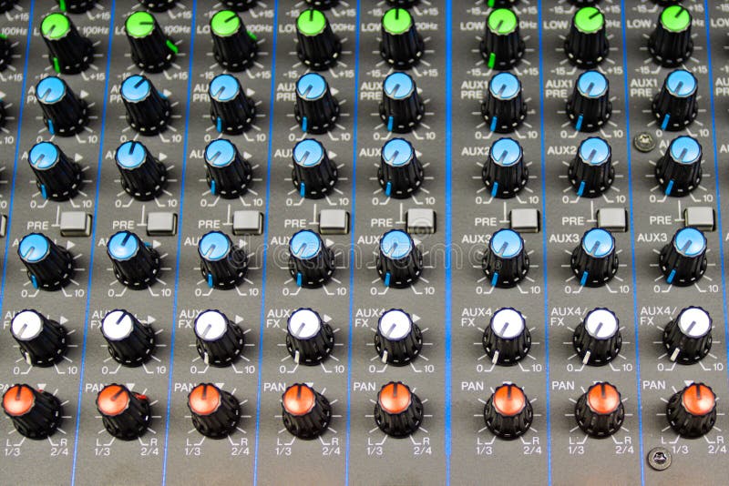 Audio Control Buttons Sound Control Hi Fi System the Audio Equipment ...