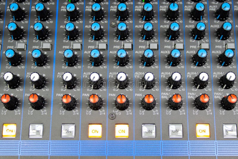 Audio Control Buttons Sound Control Hi Fi System the Audio Equipment ...