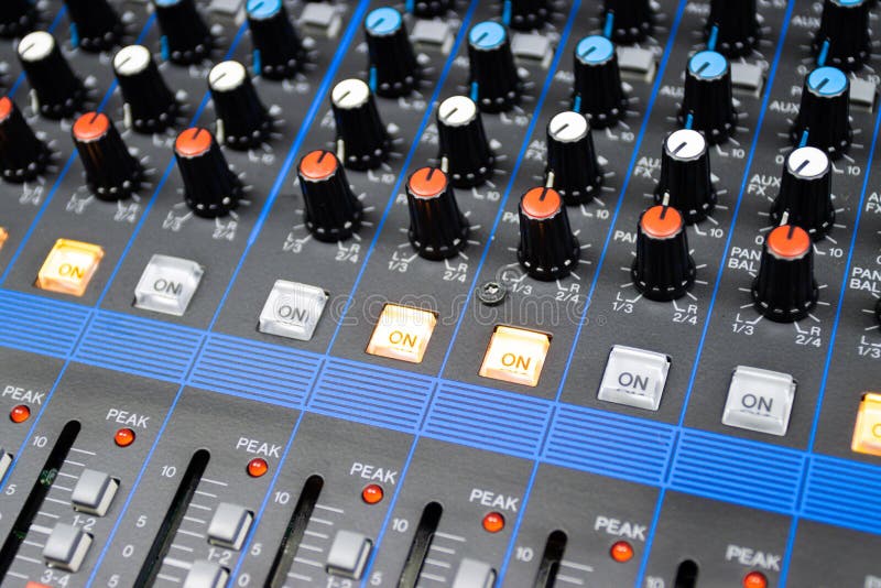 Audio Control Buttons Sound Control Hi Fi System the Audio Equipment ...