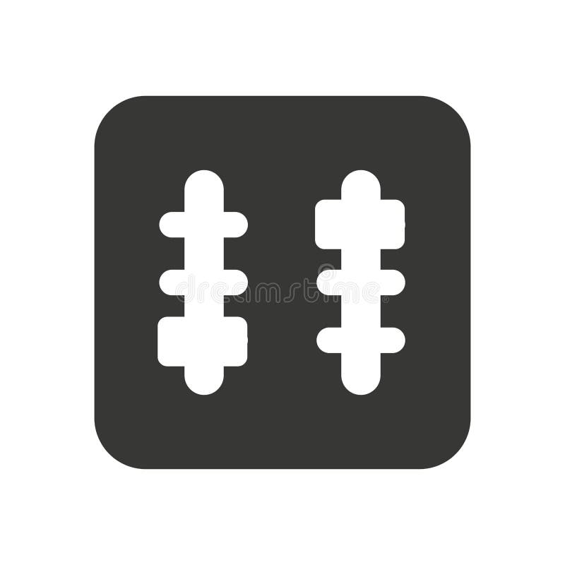 Audio Control Panel Isolated Icon Design Stock Illustration ...