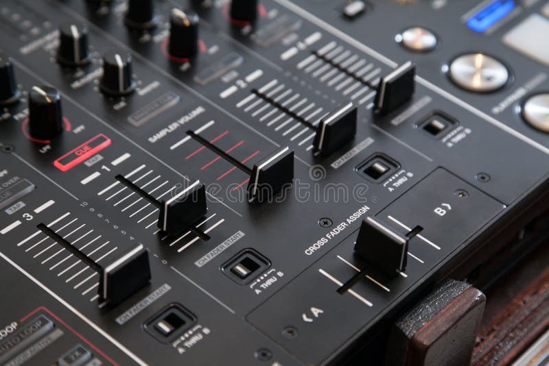 Fader stock photo. Image of music, fader, black, recording - 1067108