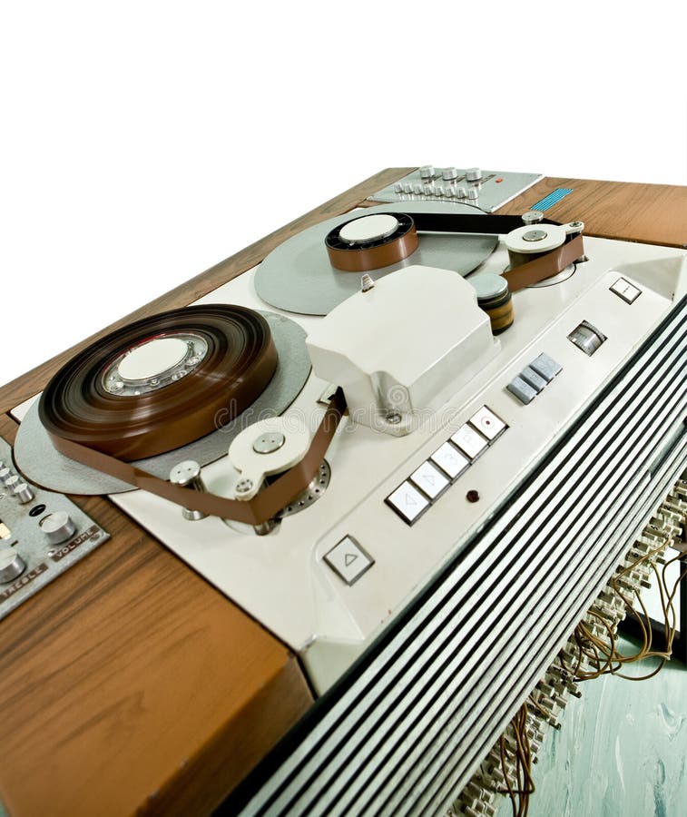 Audio deck stock image. Image of surveillance, display - 12258377