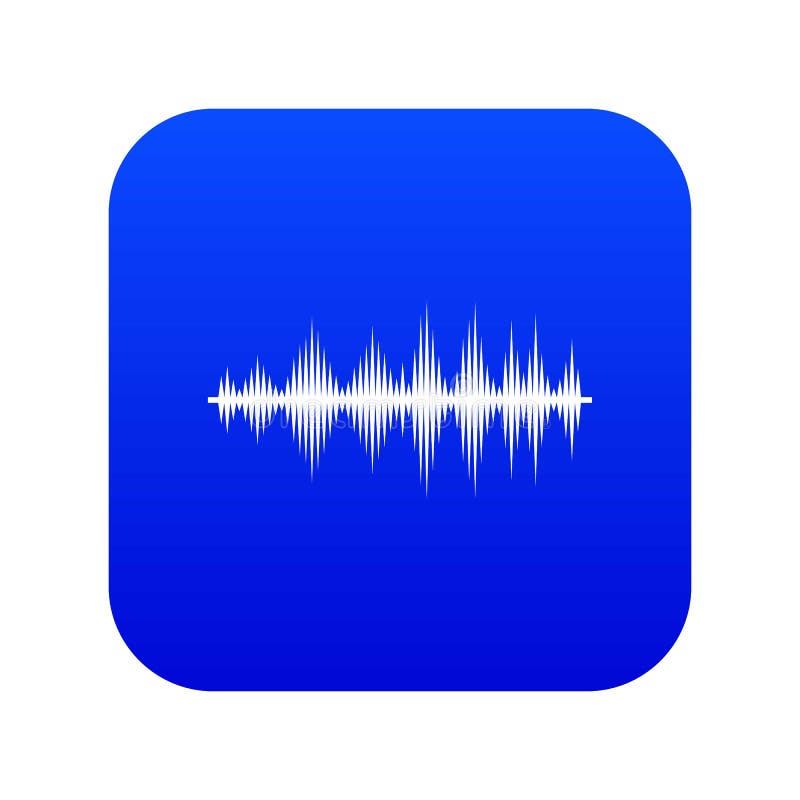 Audio Digital Equalizer Technology Icon Digital Blue Stock Vector ...