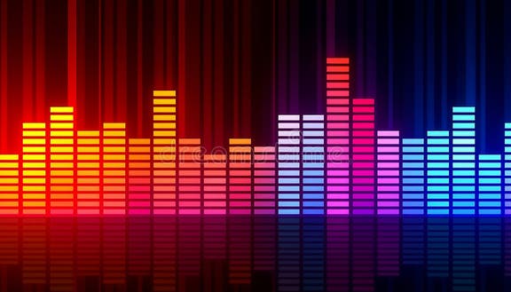 Audio Equalizer Bars Graphic, Music Visualizer and Sound Design Tool ...